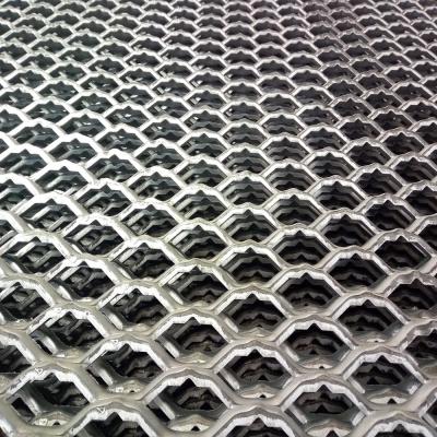 China galvanized expanded metal walkway / diamond hole expanded metal sheet for sale