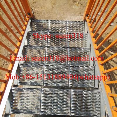 China aluminum metal outside exterior stair steps for safety for sale