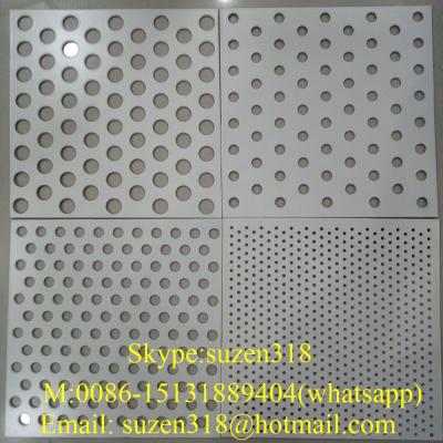 China aluminium perforated facade panel  / aluminum perforated ceiling panel for sale