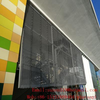 China oem aluminum decorative expandable sheet metal architectural mesh for sale