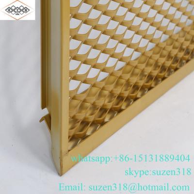 China exterior curtain wall  powder coating aluminum expanded panel for sale
