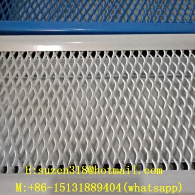 China powder coating Expanded aluminum sheet for building decoration for sale