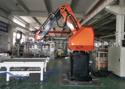 Cina Robot di trasporto con palette di asse di industria alimentare 4 con software di trasporto con palette in vendita