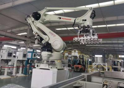 China Kawasaki Robotic Arm Palletizer In Fertilizer Production for sale