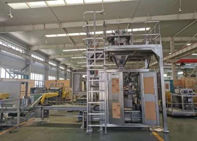 Cina Macchina imballatrice della borsa del motore del riduttore 50kg per il granello della pallina nell'industria della gomma di plastica in vendita