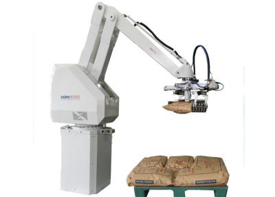 China Floor Mounted IP 65 Palletizing Robot And Pallet Lifting Device In Wheat Industry for sale