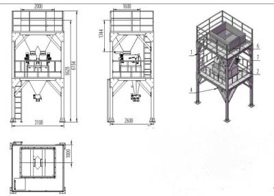 China Dustproof 20kg Pellet Bagging Machine For Fertilizer for sale