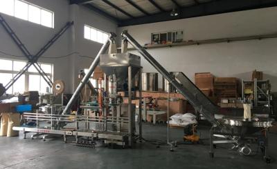 Cina macchina imballatrice della polvere di prodotto chimico alimentare della farina di riso di 0.6MPa 25kg per tutta l'industria in vendita