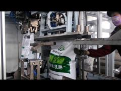 Heat Sealing 15Bags/Min 14KW 50Kg Pet Food Packing Machine
