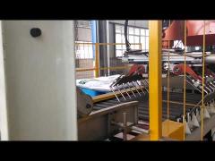 1500times/H Stacking 4 Axes PLC 50kg Bag Palletizer Robot