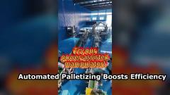 Automated Robotic Palletizing System for Smart Factories