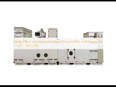 100%新鮮空気に処理された乾燥剤 供給空気T≤20C,RH≤20%のホイール除湿器