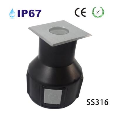 China SS316 3w led underground light for sale