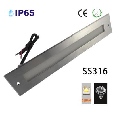 China SS316 led step light for sale