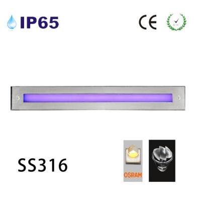 China SS316 RGB led step light for sale