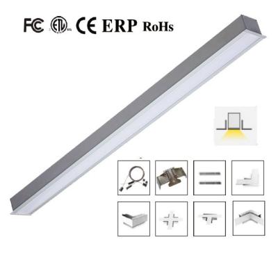China 80w recessed led linear light for sale