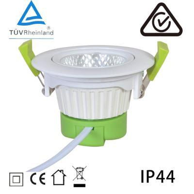 China SAA cob Plastic clad led downlight for sale