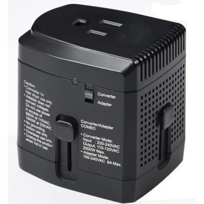 China 2000W Universal World Travel Adapter and Converter for sale