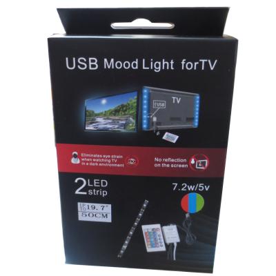 China USB rgb mood light kit for TV usb tv mood light for sale