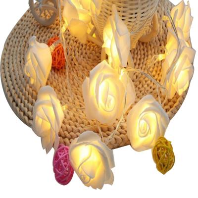 China Battery led rose string for sale