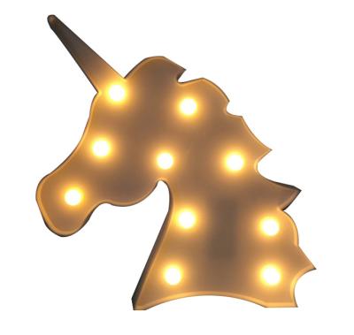 China Unicorn kids room led decorative light keep children from nightmare for sale