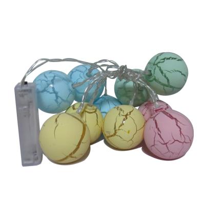 China Battery powered crack ball led fairy lights for sale