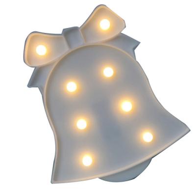 China Jingle bell led marquee light xmas decorative light for sale