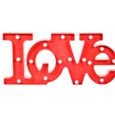 China LOVE led marquee light wedding decorative light for sale