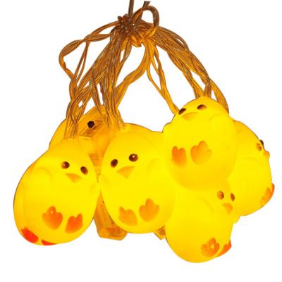 China Cute yellow chicken led fairy string for sale