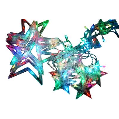 China RGB led star curtain string light wedding decorative light for sale