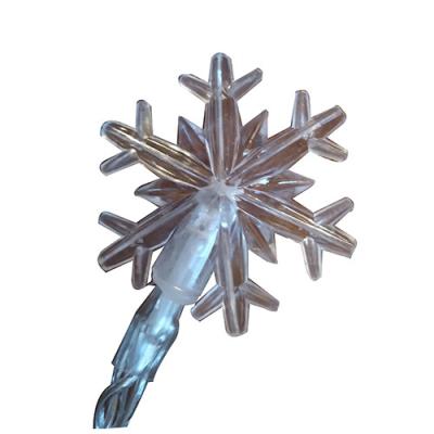 China Snowflake led fairy string Xmas light for sale