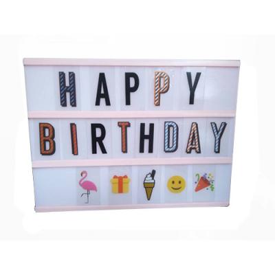 China A4 Personalised led cinematic light box for sale