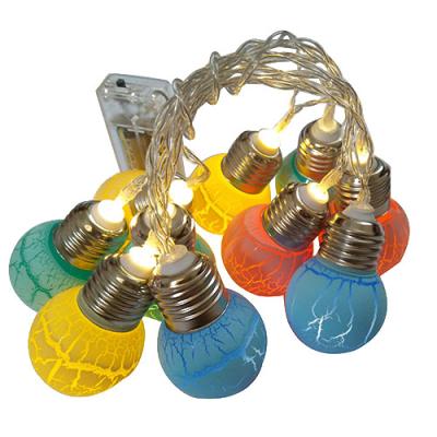 China E27 crack bulb led fairy string for sale