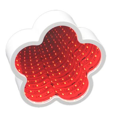 China Flower led mirror tunnel light for sale