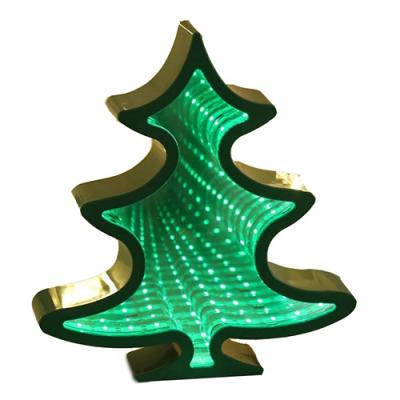 China Xmas tree led mirror tunnel light for sale