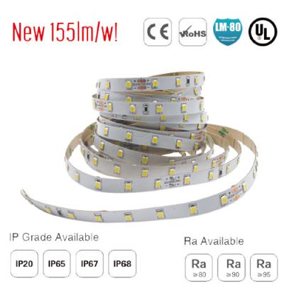 China smd2835 128led/m ul led soft strip 155lm/w for sale