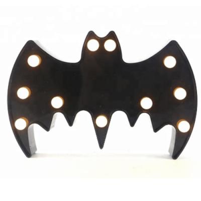China Bat led marquee light kids night light halloween decoration for sale