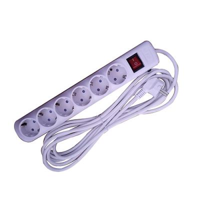 China 6 outlets power strip CE KC certificate for sale