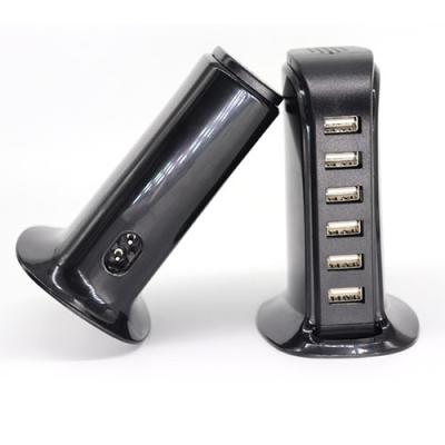 China 5V 6A 6 port usb charger ETL FCC certificate for sale