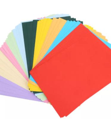 China School Office Printable Colour Paper Double Sided Colored Paper A4 size for sale