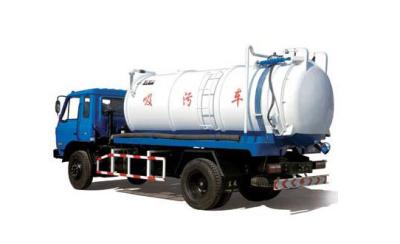 China Highly Resistant Vaccum Septic Pump Truck For Noncorrosive Mucus Liquid for sale