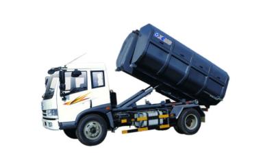 China Hooklift Truck Special Purpose Vehicles 6tons Garbage Trucks With Pull Arm XZJ5121ZXX for sale