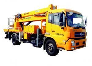 China Durable Truck Mounted Lift 18m Max Operating Radius For Over Machinery for sale