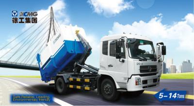 China 9tons Hook Arm Garbage Truck, Special Purpose Vehicles Arm Roll Truck XZJ5160ZXX for sale