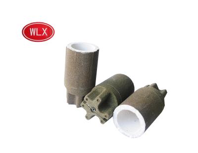 China Round Sampling cups to measure carbon and silicon content in iron casting industry for sale