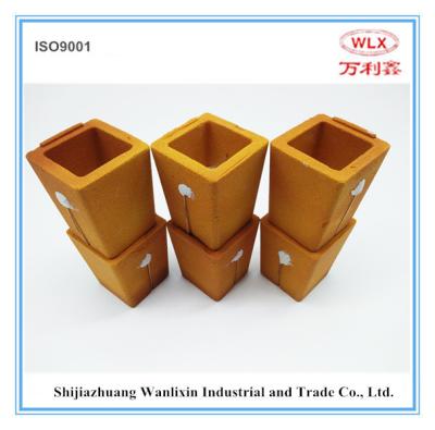 China Square cup/round cup/sample cup for CE-Meter in iron casting industry for sale