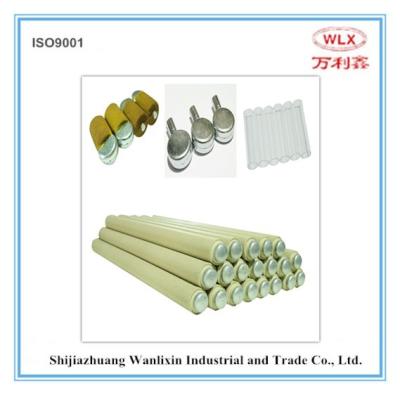 China WLX Immersion Molten Steel Sampler with 30*15mm Round Steel Mold for sale