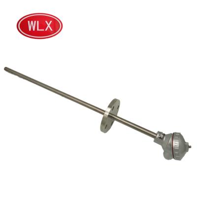 China immersion mineral insulated thermo well k type thermocouple with m4 screw for sale