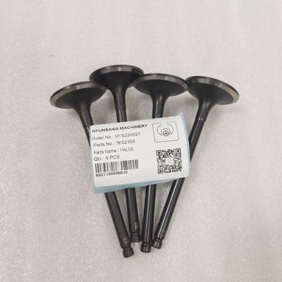 China A válvula de entrada das peças sobresselentes do motor de Hyunsang esgota a válvula 3802355 3802356 à venda