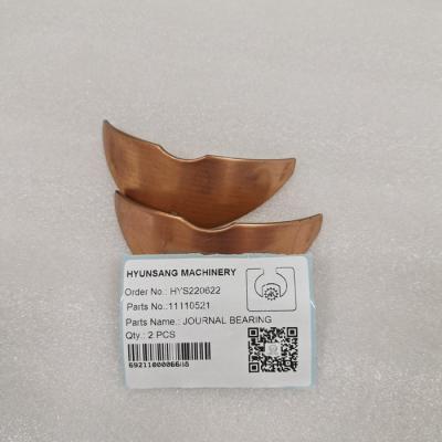 China Hyunsang Excavator Engine Parts Journal Bearing 11110521 For M46 for sale